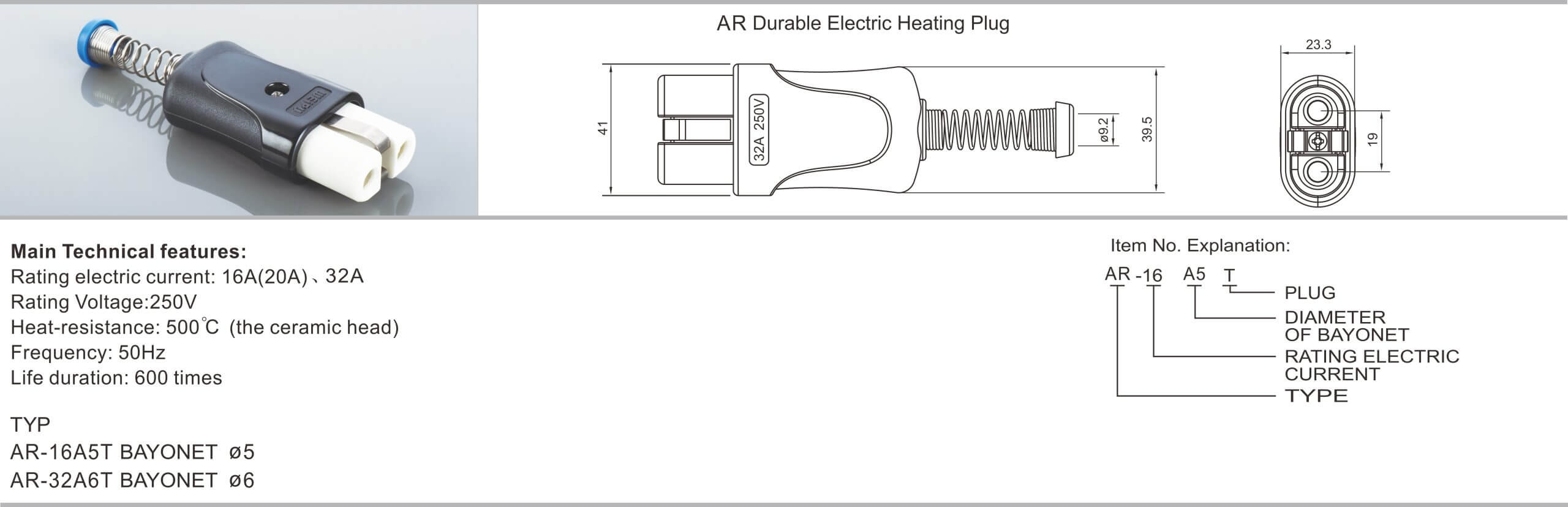 CEE (TYP) Accessories - WEIPU Connector