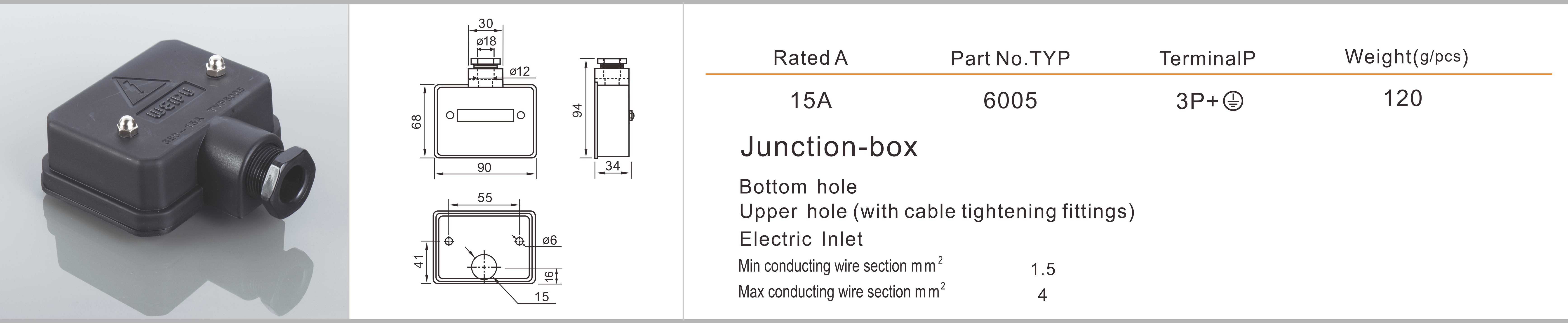 CEE (TYP) Accessories - WEIPU Connector
