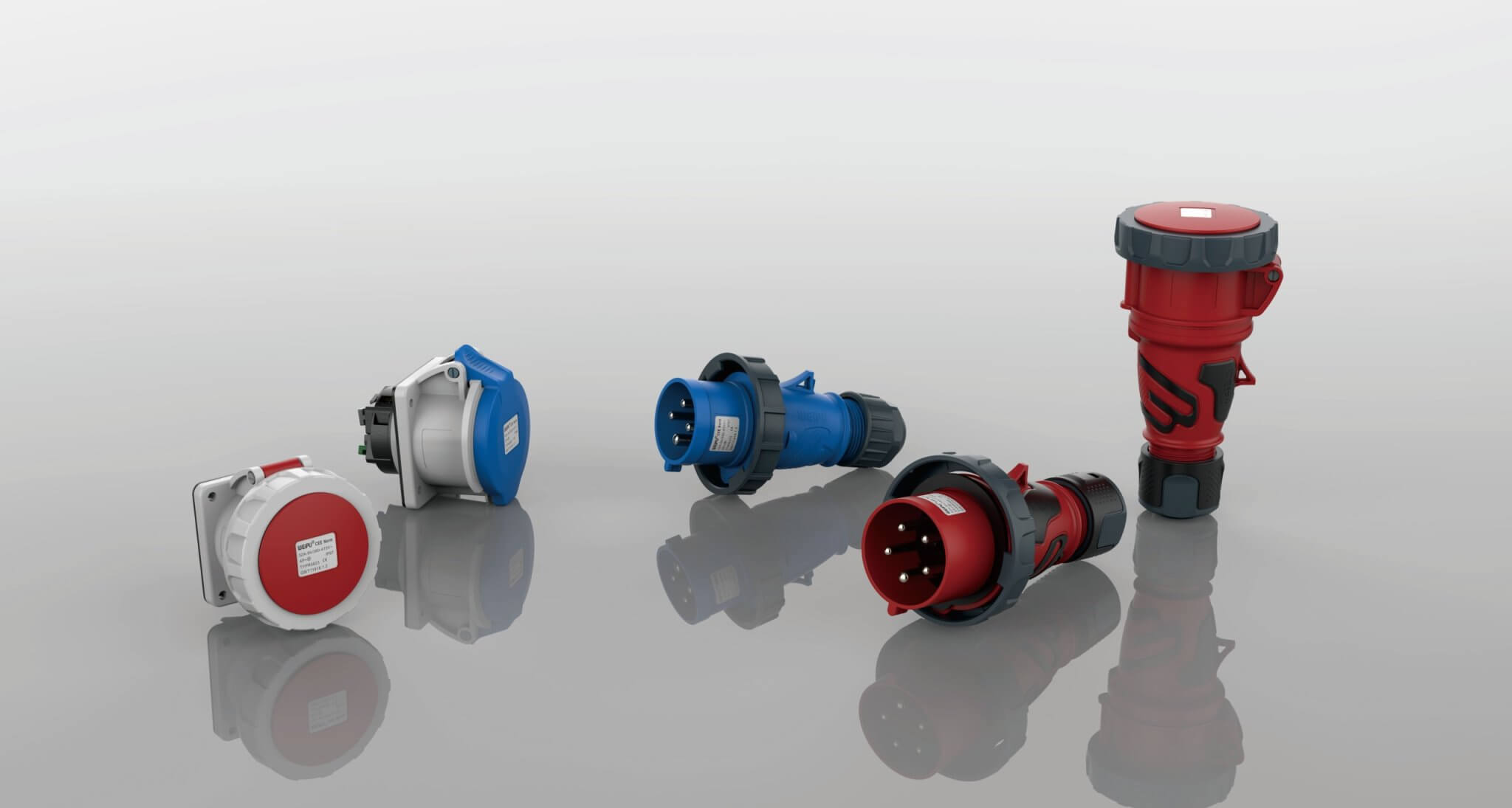 CEE Connectors Upgrade-16A and 32A Panel Sockets and Inlets - WEIPU