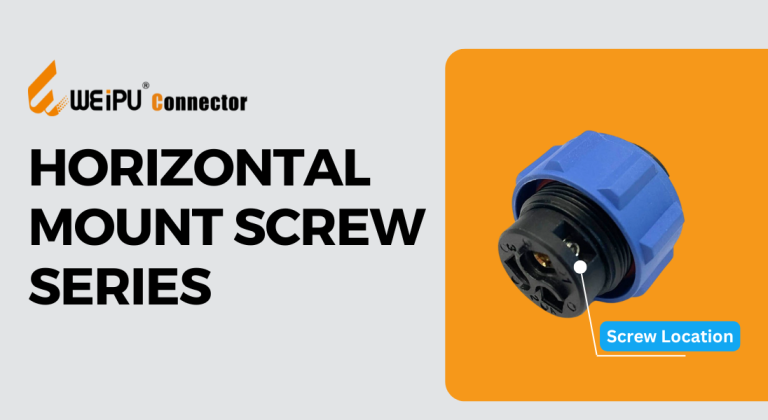 New Launch: Horizontal Mount Screw Series - WEIPU SP13 - WEIPU Connector
