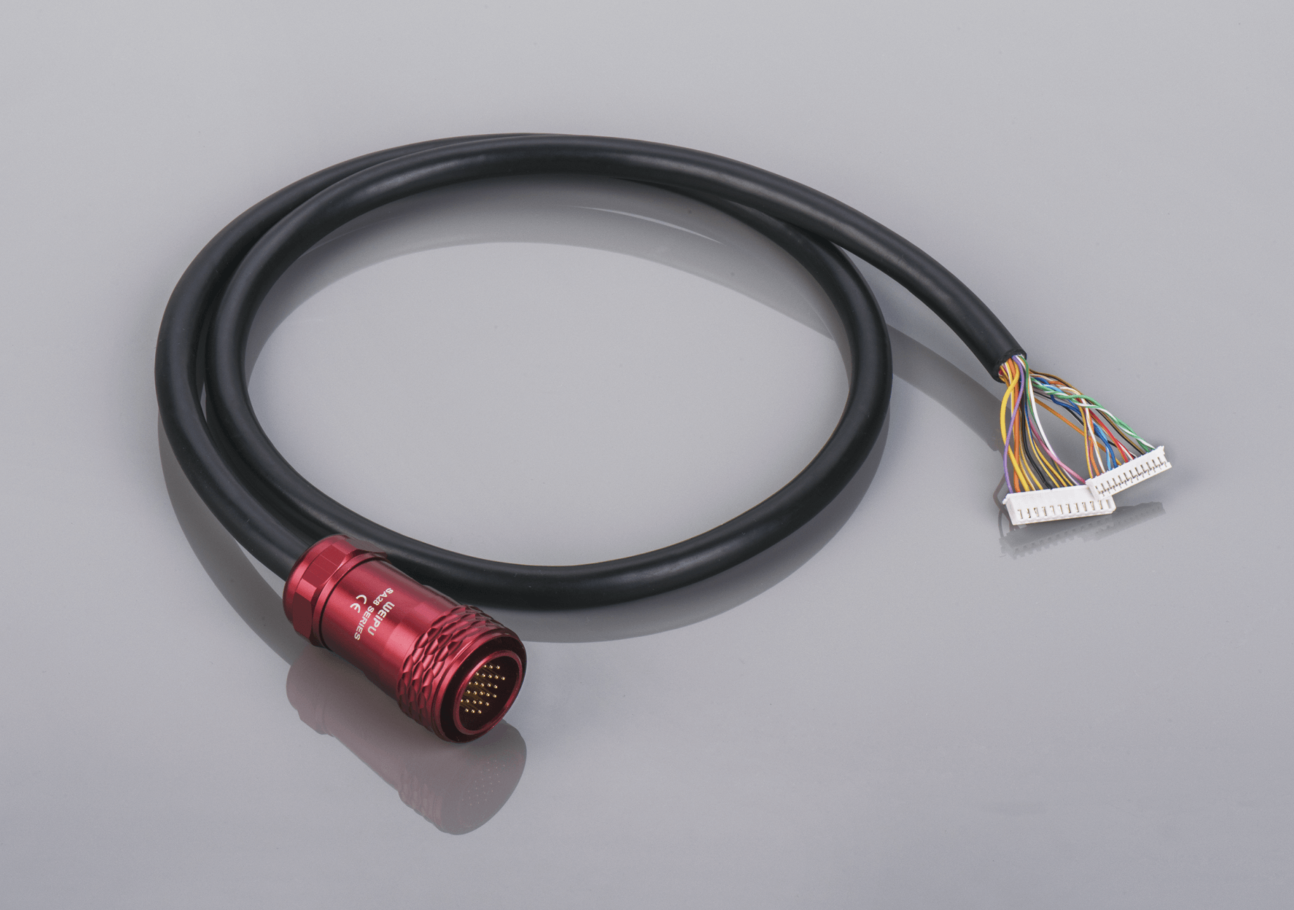 WEIPU SA12 Cable Assembly & Overmolding - Compact IP67 Aluminum Connectors